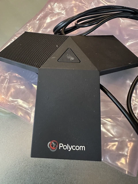 POLY/POLYCOM EXPANSION MICROPHONE EX-MIC For Poly Studio USB $20.00 ...