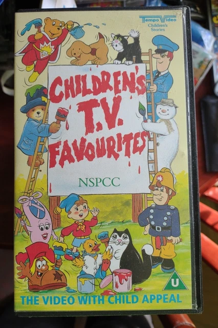 NSPCC VOL. 1 - Children's TV Favourites (VHS, 1991) £13.00 - PicClick UK