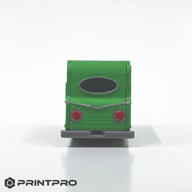 PRINTPRO HO SCALE Slot Car Grass Green Camper Trailer Kit Fits Aurora ...