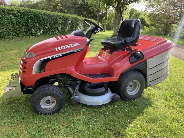 HONDA 2417 AUFSITZMÄHER Rasentraktor Laubsammler Rasenmäher EUR 2.350 ...