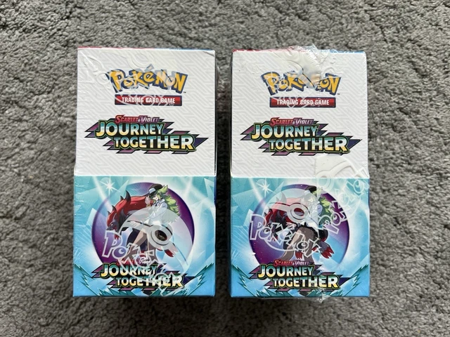 POKEMON SCARLET & Violet Journey Together Booster Box 18 Packs x2 $201. ...