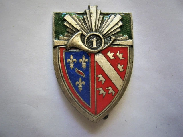 INSIGNE EMAIL REGIMENT De Chasseurs 1° Rc Drago Paris Etat Sup EUR 6,50 - PicClick FR