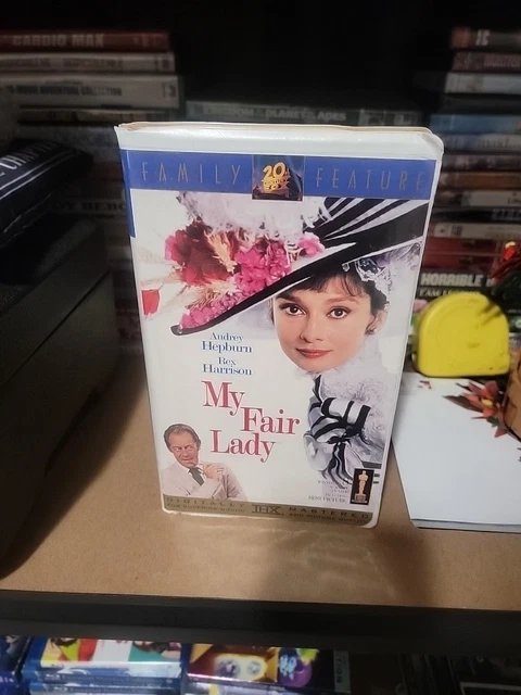 MY FAIR LADY (VHS, 1996 20th Century Fox Clamshell) Audrey Hepburn, Rex ...