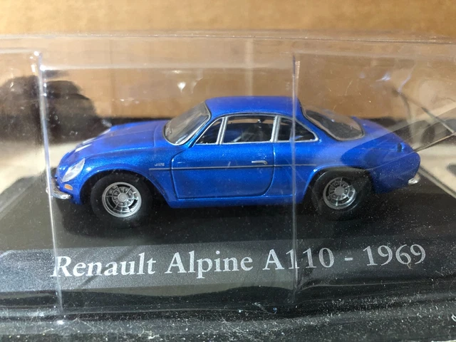 RENAULT ALPINE A110 1969 Blu - DIE CAST 1:43 EUR 14,99 - PicClick FR