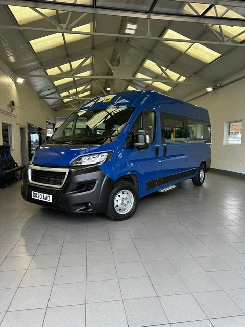 PEUGEOT BOXER L3 9 Seater Wheelchair Accessible Minibus £39,594.00 ...