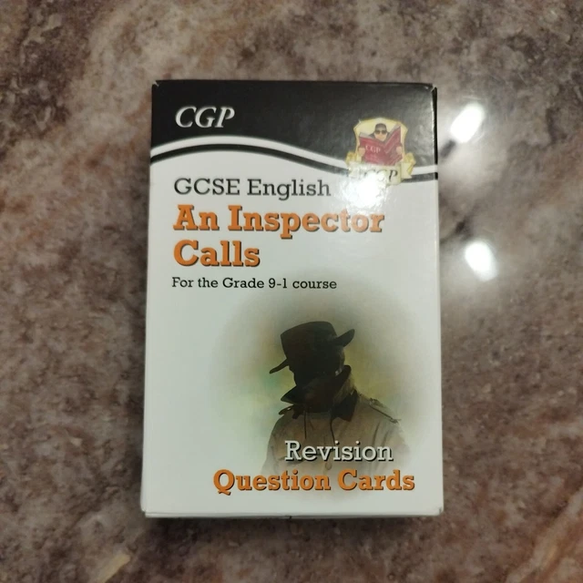 GCSE AQA ENGLISH Literature An Inspector Calls revision question cards ... GCSE AQA ENGLISH Literature An Inspector Calls revision question cards ...