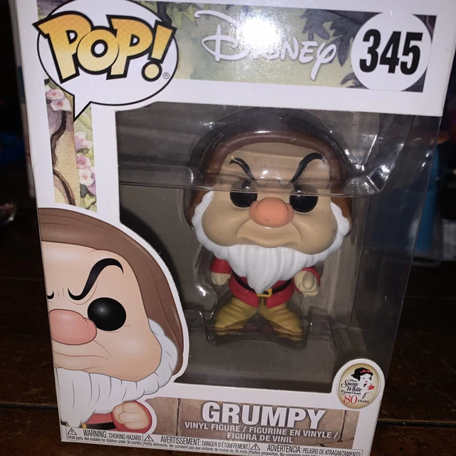GRUMPY 345 DISNEY Snow White And The Seven Dwarfs Funko Pop $47.99 ...