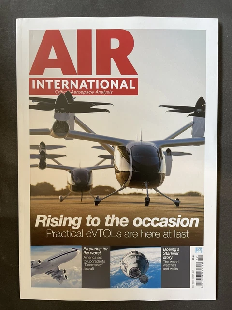 AIR INTERNATIONAL MAGAZINE Issue July 2024 £10.99 - PicClick UK