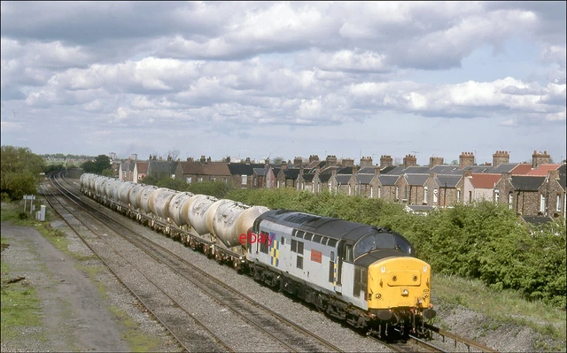 ORIGINAL 35MM SLIDE BR Class 37 no. 37429 at Eaglescliffe +rights for ...