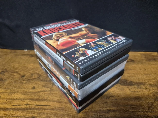 BOXING DVD BUNDLE x8 Films Documentaries Ali Joe Calzaghe Benn Vs ...