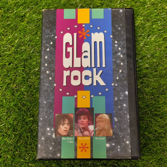 GLAM ROCK - Marc Bolan/ T.Rex, Gary Glitter, The Sweet - Small Box VHS ...