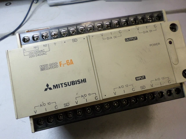 MITSUBISHI MELSEC ANALOG EXPANSION MODULE 4 INPUT and 2 OUTPUT -- F2-6A ...