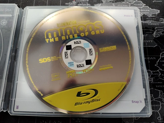 MINIONS: THE RISE of Gru (Blu-ray, 2022) - solo disco EUR 7,45 ...