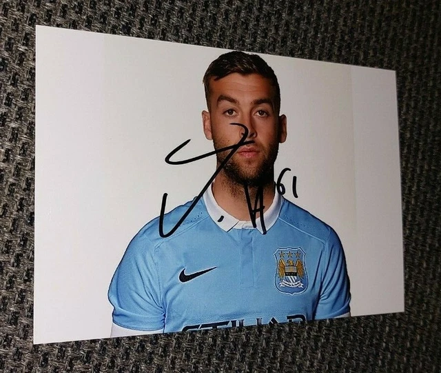 JAMES HORSFIELD #3 MANCHESTER CITY & ENGLAND - 6x4 PHOTOGRAPH ORIGINAL ...