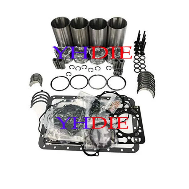 V2403 V2403IDI ENGINE Rebuild Kit for Kubota Bobcat Excavator Tractor ...