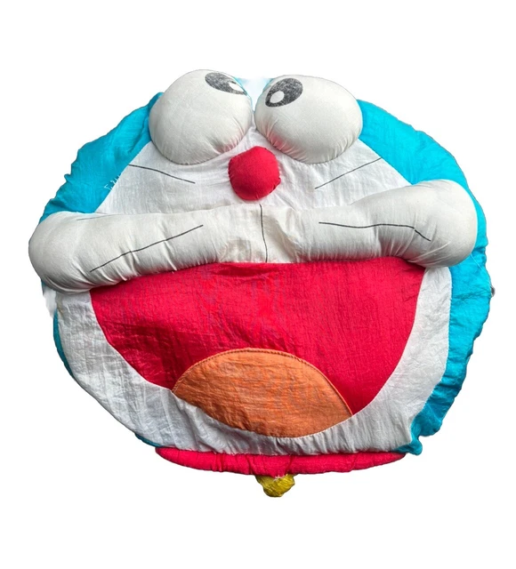 VINTAGE RARE DORAEMON 13 Inch Head Soft Toy Cushion £20.00 - PicClick UK