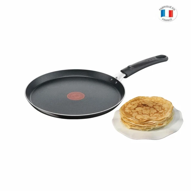 TEFAL POÊLE À Crêpe 28cm Crêpière Antiadhésif Easy Cook Tous Feux Sauf Induction EUR 34,99 ...