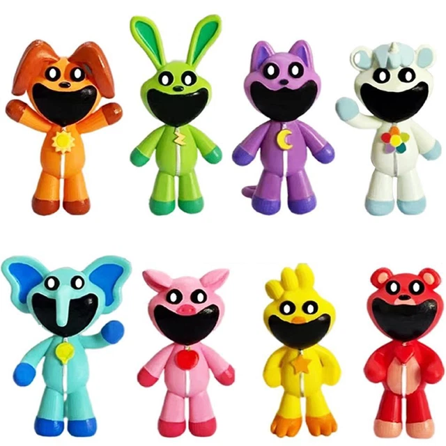 2024 NEW SMILING Critters Catnap Anime Action Figure Cute Toys Gifts ...
