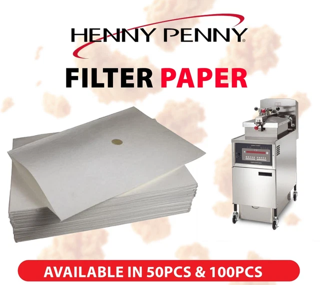 HENNY PENNY CHICKEN Machine Filter Paper for Oil Available in 50 & 100 ...