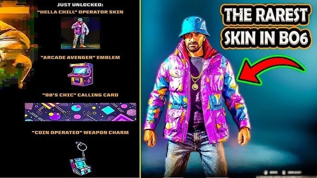 CALL OF DUTY Black Ops 6 Hella Chill Operator Bundle - Card, Charm ...