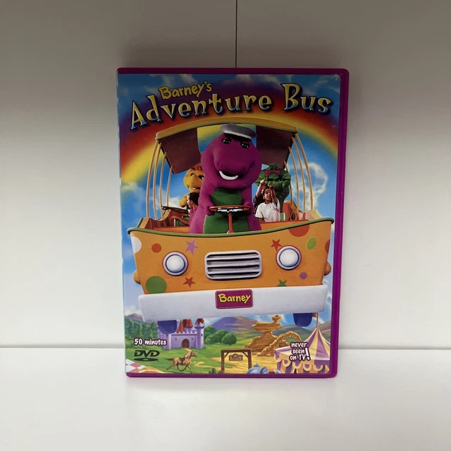 BARNEY’S ADVENTURE BUS DVD Good Condition DVD Barney Home Video $18.00 ...