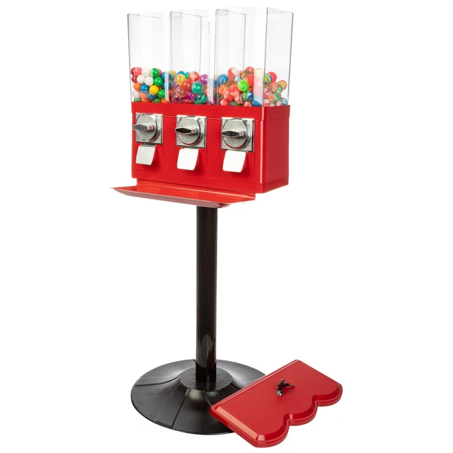TRIPLE CANDY GUMBALL Commercial Vending Machine $279.99 - PicClick