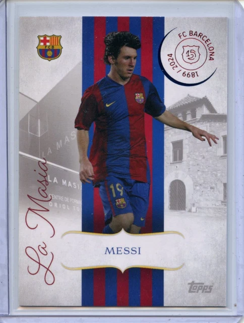 2024-25 BARCELONA 125TH Anniversary Lionel Messi La Masia #LM-10 £8.74 ...