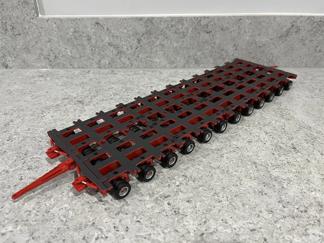 CORGI - RED Nicolas Bogie - 12 Wheel 8 Part Trailer - Heanor CC12403 ...