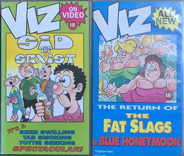 VIZ - ADULT Animated - VHS VIDEO BUNDLE (2 X Tapes) £6.80 - PicClick UK