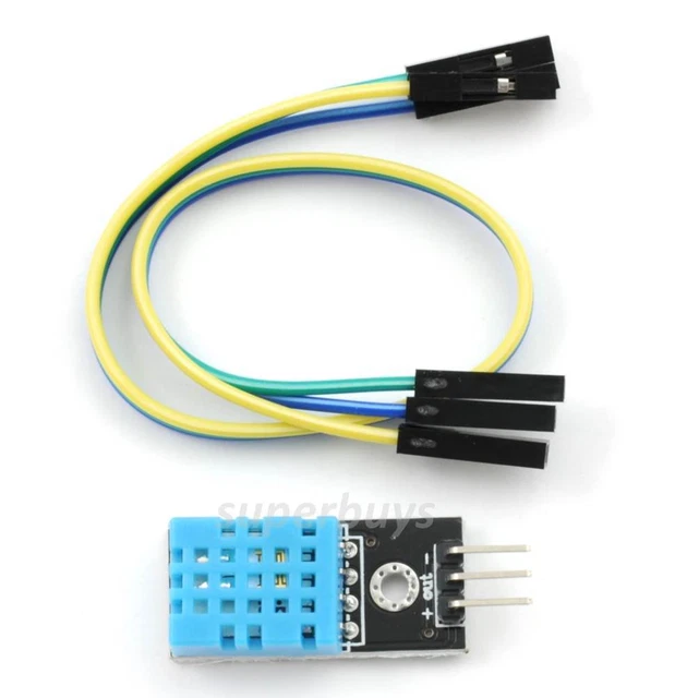 DIGITAL TEMPERATURE & Relative Humidity Sensor Probe DHT11 DHT-11 ...