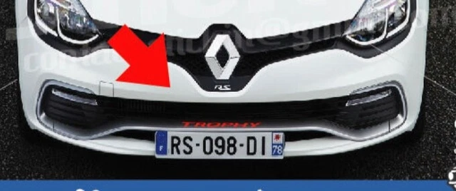 RENAULT CLIO 4 RS EDC TROPHY 220 Stickers Autocollants Parechoc Front ...