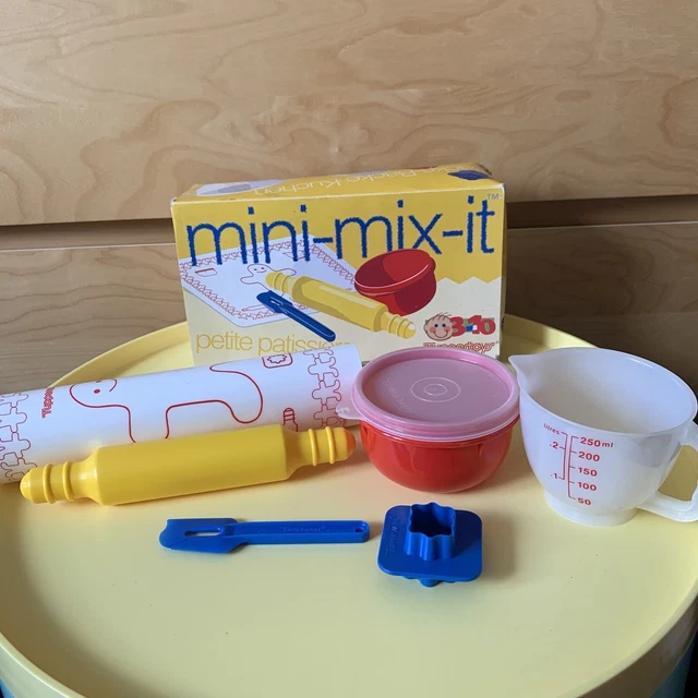 TUPPERWARE MINI MIX it Back Set Kinder Tupper Backen Vintage EUR 29,99 ...