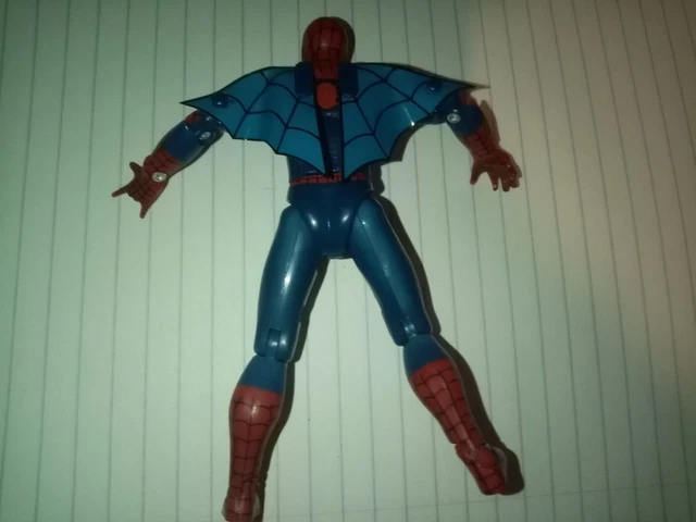 MARVEL TOYBIZ 90S spider-man animated Spider-man multi poseable web ...