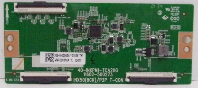 43& TCL LED/LCD Tv 43S435 T-Con Placa 30840-000035 EUR 36,06 - PicClick ES