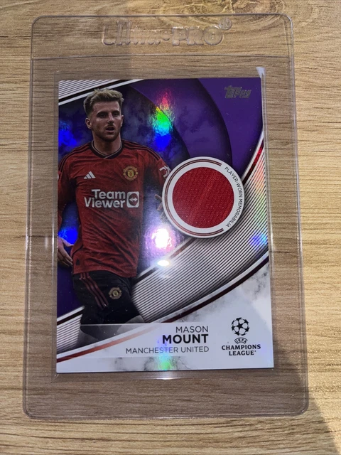 2023-24 TOPPS UEFA CLUB COMPETITIONS FLAGSHIP Mason Mount Relic /299 EUR 30,00 - PicClick FR