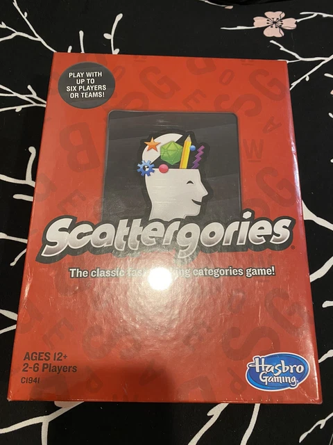 HASBRO GAMING SCATTERGORIES Board Game £13.32 - PicClick UK