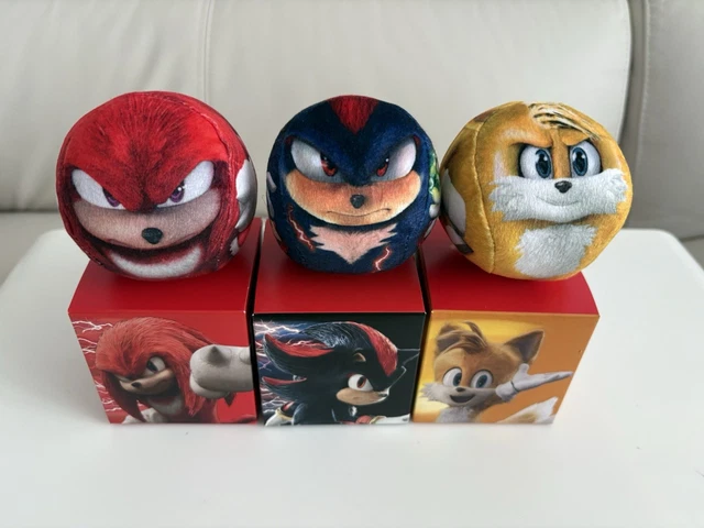 MCDONALD’S HAPPY MEAL Toys Sonic The Hedgehog Tails, Knuckles, Shadow ...