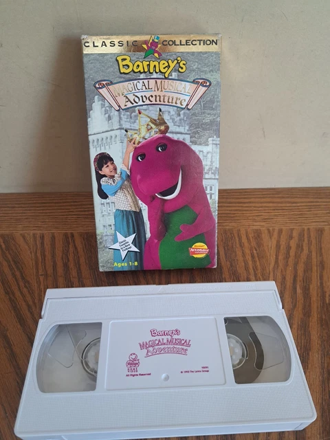 BARNEY: BARNEY'S MAGICAL Musical Adventure - Classic Collection Vhs ...