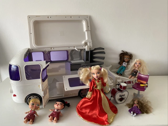 BRATZ CAMPERVAN PARTY Tour Bus Toy Large Bratz The Movie Starz Rock ...