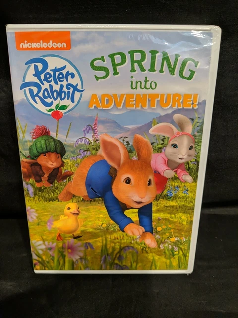 PETER RABBIT SPRING into Adventure Nickelodeon DVD New, Sealed! Free ...