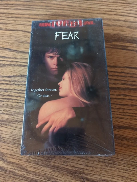 FEAR*(VHS, 1996)*VINTAGE*MARK WAHLBERG Reese Witherspoon*NEW*Factory ...