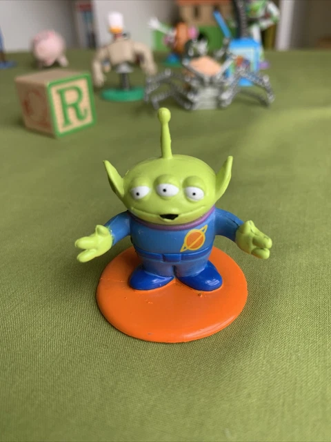 RARE 5CM DISNEY Original Toy Story 2001 Alien Collectable Pvc Figure On ...