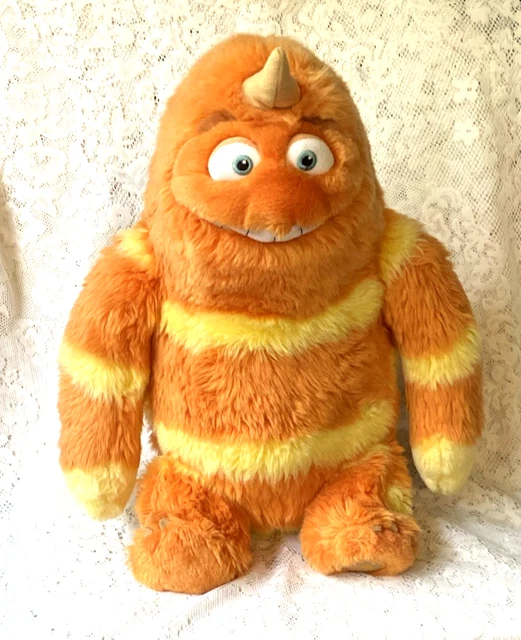 DISNEY STORE PIXAR Monsters Inc 16 Inch George Sanderson Plush with Boo ...