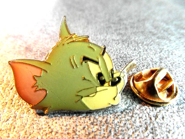 RARE TOM & Jerry Cartoons Comics Tex Avery Cat Mouse Pin Pins Vintage ...