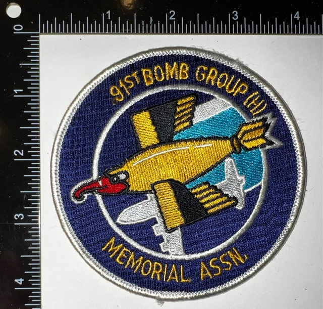 WWII USAF US Army Air Force 91st Bomb Group patch Heavy Memorial ...