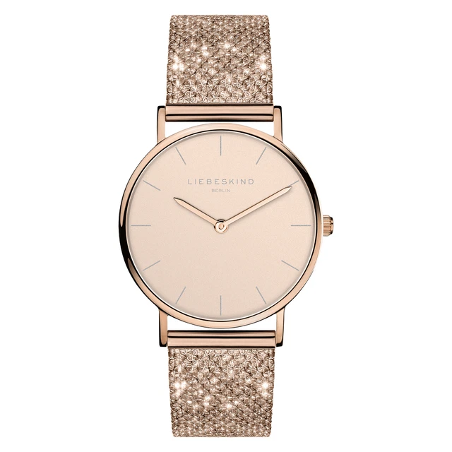 LIEBESKIND BERLIN OROLOGIO da polso donna in rete LT-0219-MQ, 34 mm ...