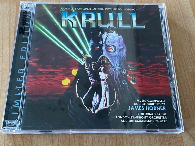 JAMES HORNER KRULL COMPLETE SCORE Original Film soundtrack 2 CD £44.99 ...