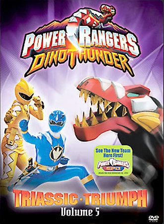 POWER RANGERS DINO Thunder, Vol. 5: Triassic Triumph, Good DVD, James ...