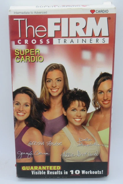 THE FIRM - Cross Trainers: Super Cardio Workout Vhs Video, Aerobic ...