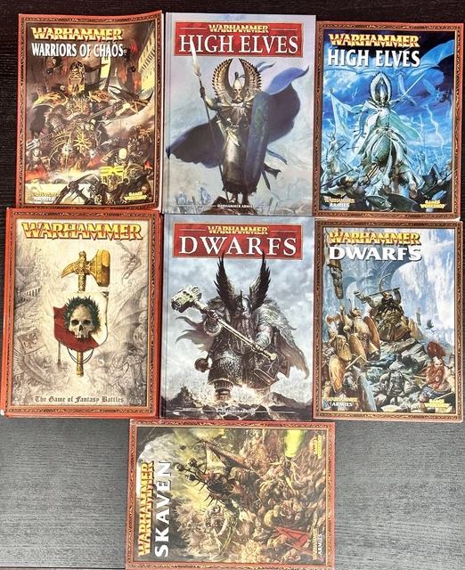 LOTTO WARHAMMER FANTASY Battle Rule Book copertina rigida e copertina ...